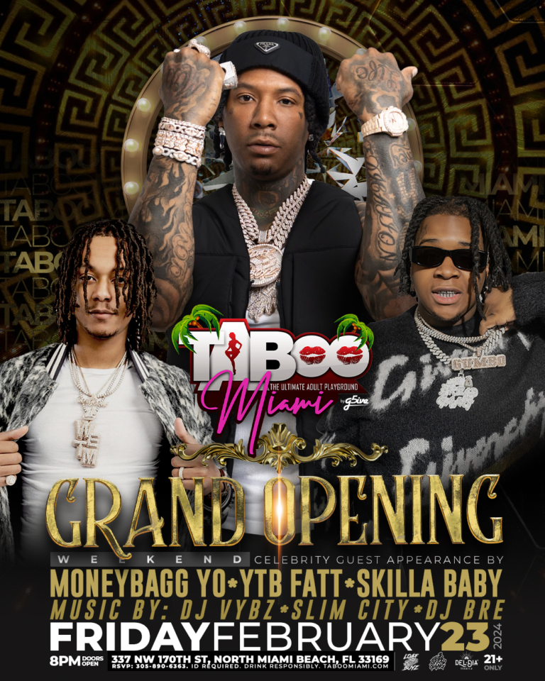 Grand Opening Friday – Moneybagg Yo + YTB Fatt + Skilla Baby – Taboo ...