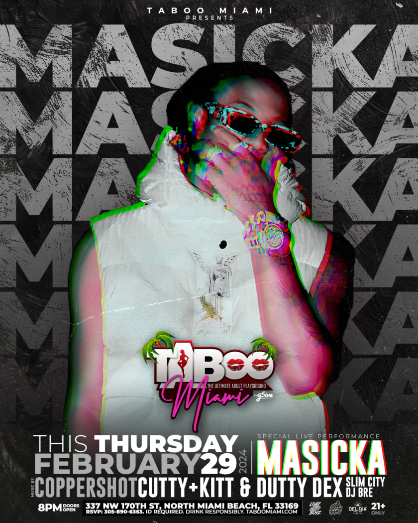 Masicka Live – Taboo Miami by g5ive